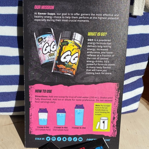 Gamer Supps | Video Games & Consoles | Gamer Supps Energy Nutrition For ...